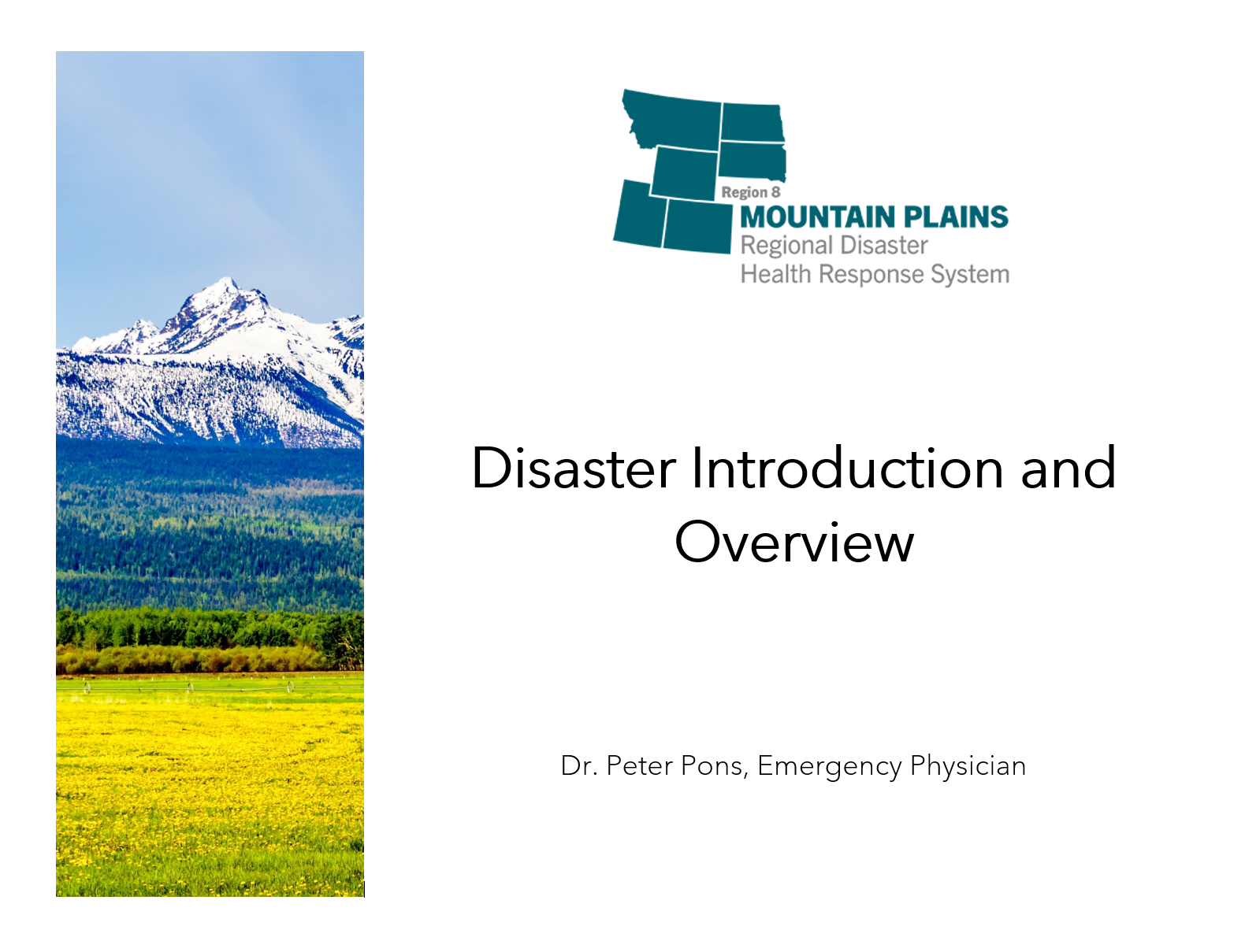 Resource Repository - Mountain Plains Regional Disaster Health Response